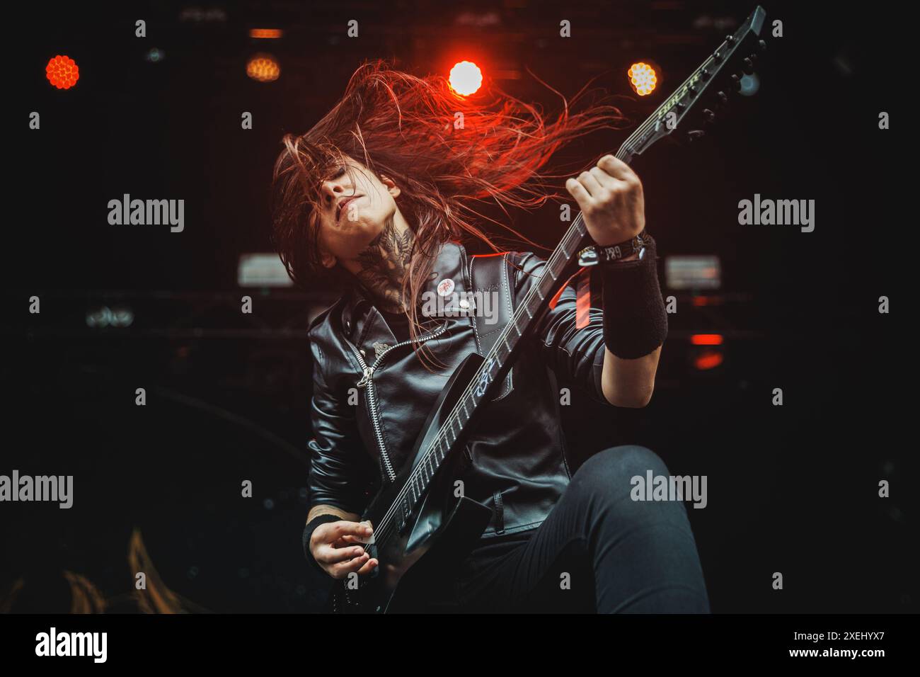 Copenhagen, Denmark. 22nd, June 2024. The Brazilian death metal band ...