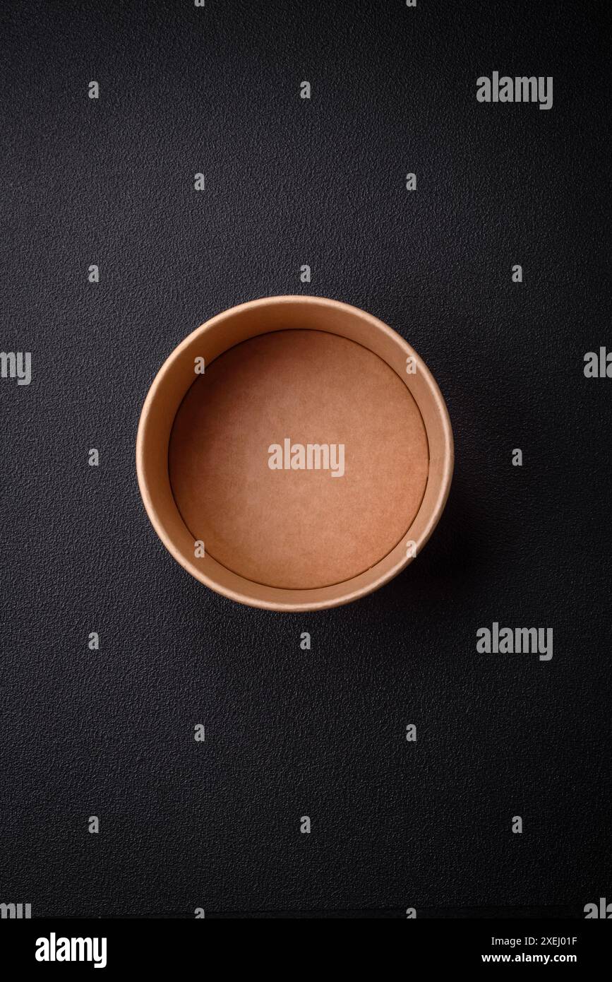 A cylindrical container made from environmentally friendly recycled ...