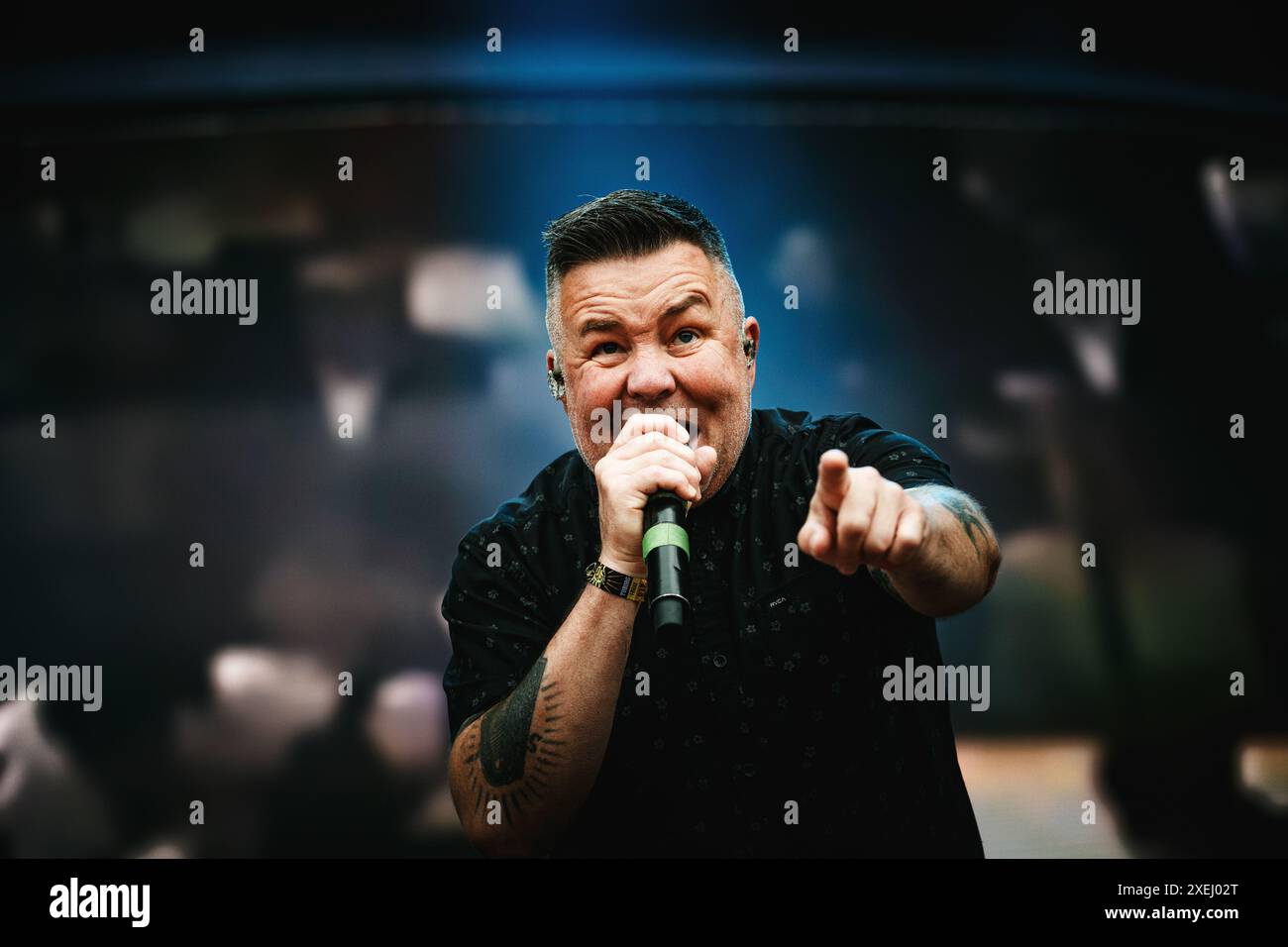 Copenhagen, Denmark. 21st, June 2024. The American Celtic punk band ...