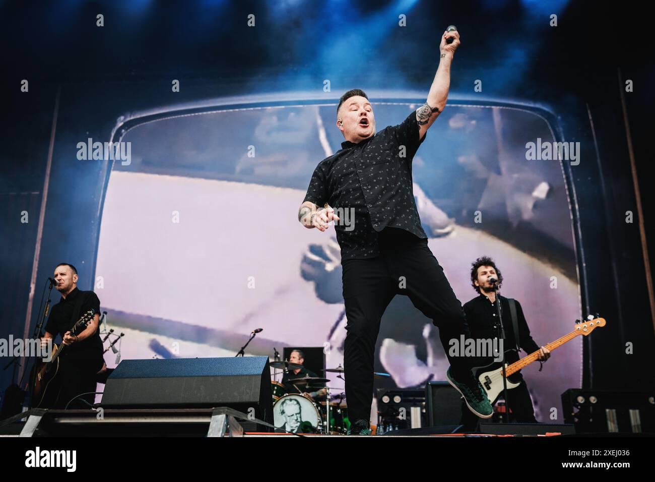Copenhagen, Denmark. 21st, June 2024. The American Celtic punk band ...