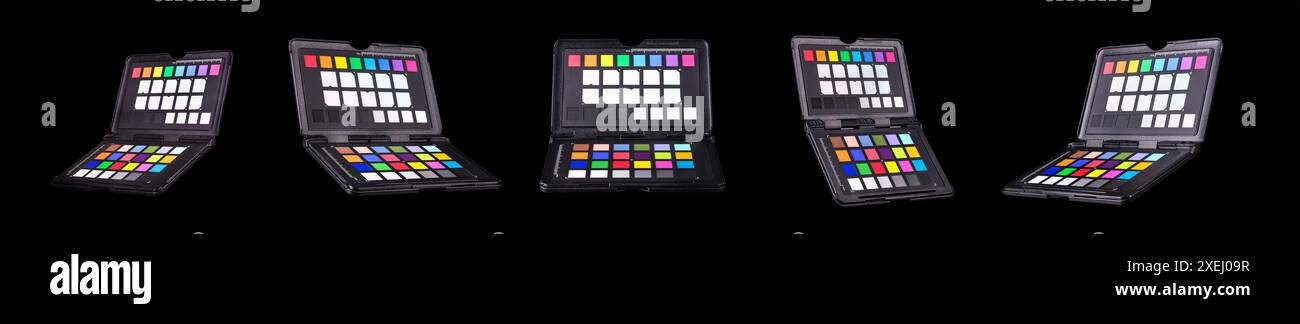 Rainbow color palette or color checker calibration passport for post ...