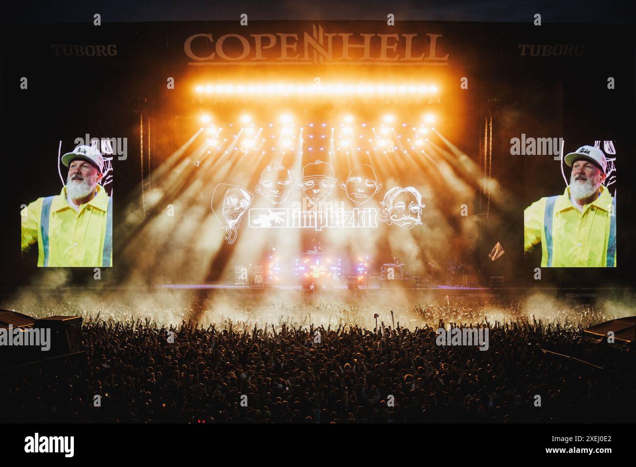 Copenhagen, Denmark. 20th, June 2024. The American rap rock band Limp ...