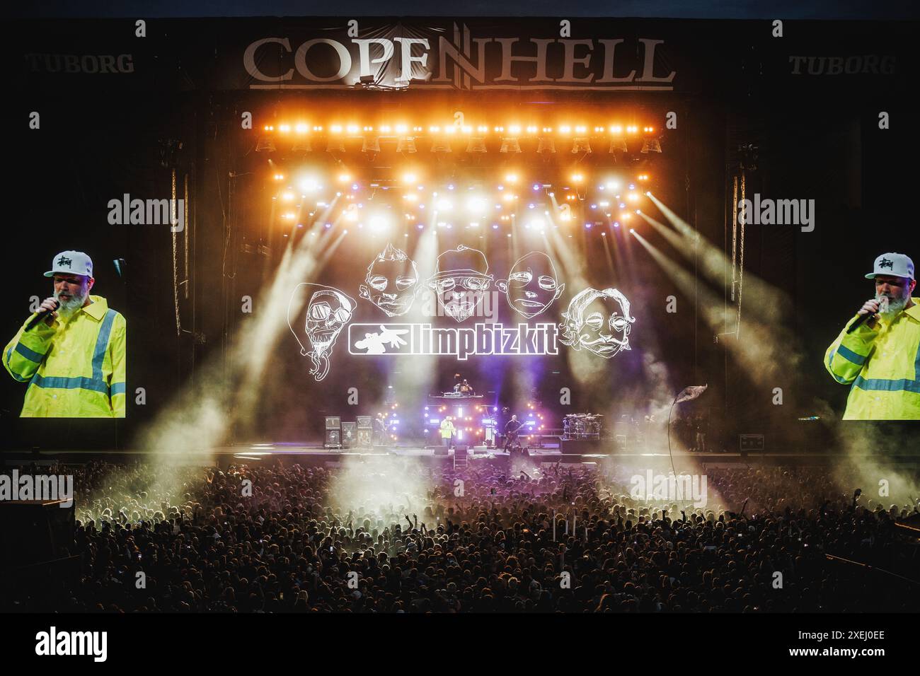 Copenhagen, Denmark. 20th, June 2024. The American rap rock band Limp ...