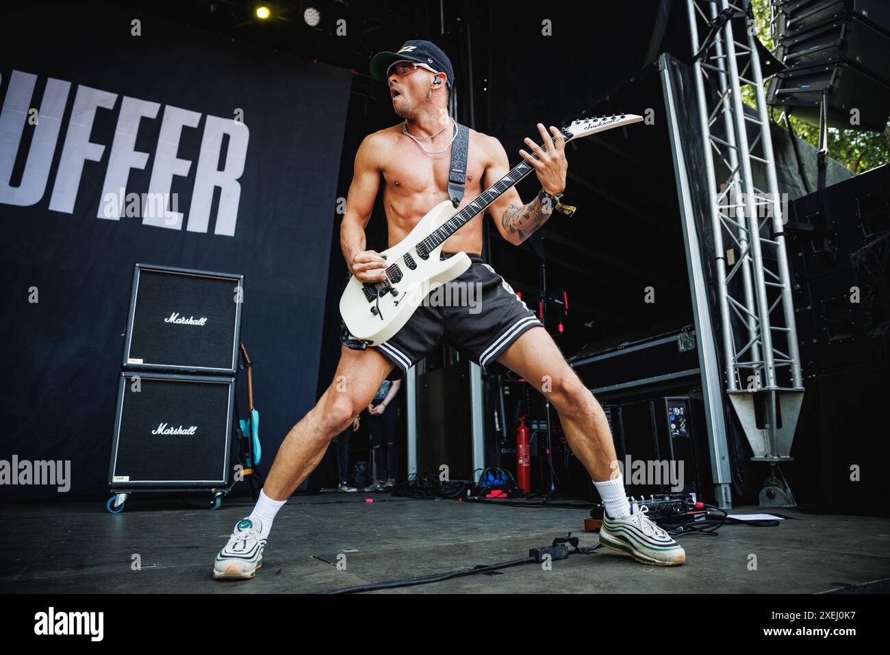 Copenhagen, Denmark. 21st, June 2024. The Australian metalcore band ...