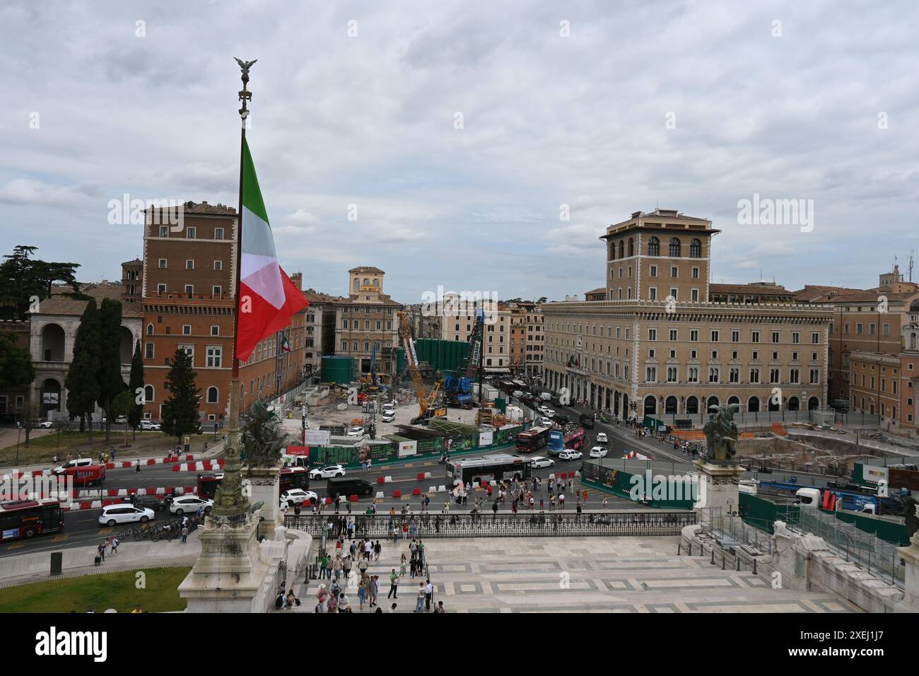 Europe, Italy, Rome, Victor Emmanuel II Monument Stock Photo - Alamy