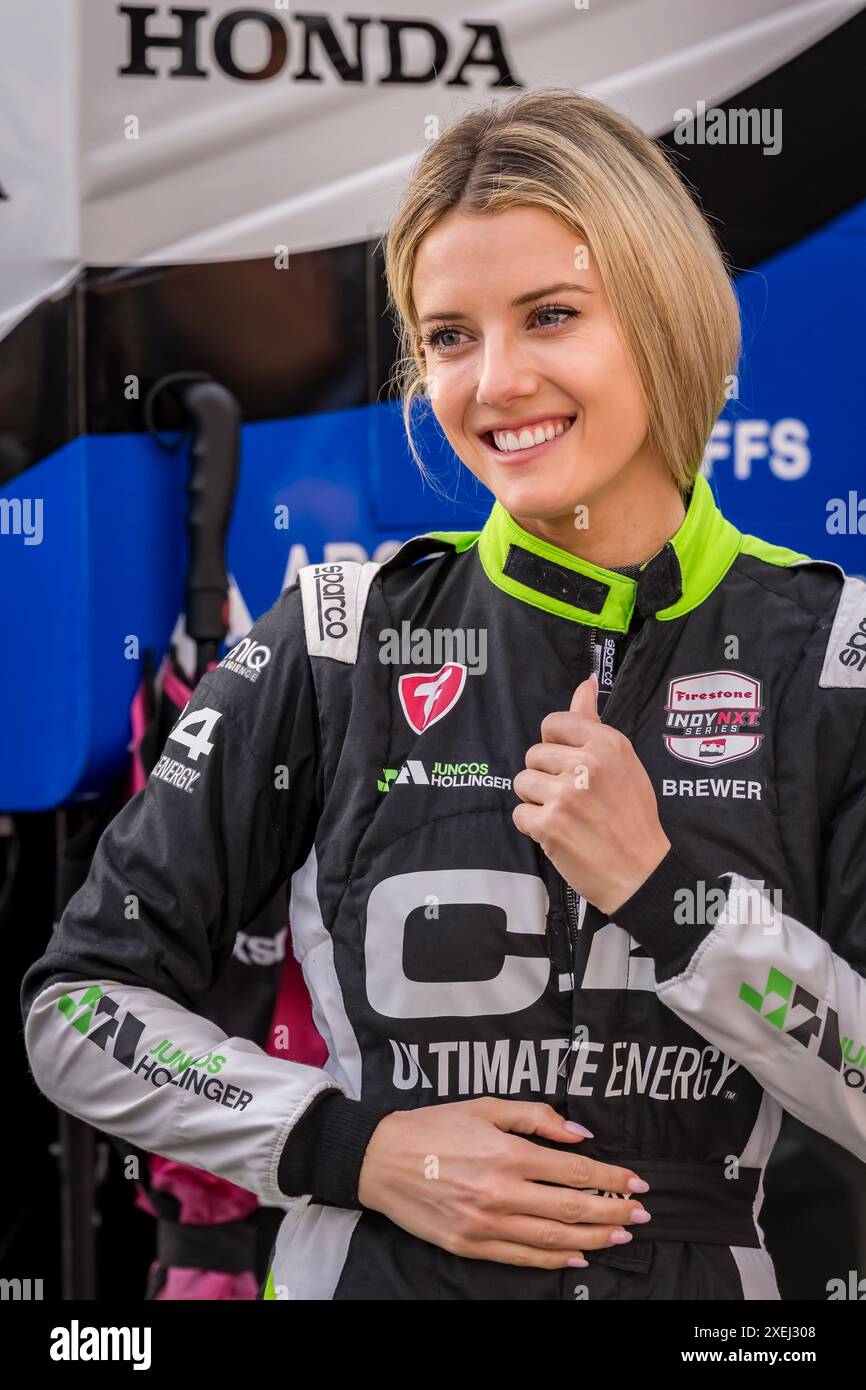 INDY NXT by Firestone: June 01 Detroit Grand Prix Stock Photo - Alamy