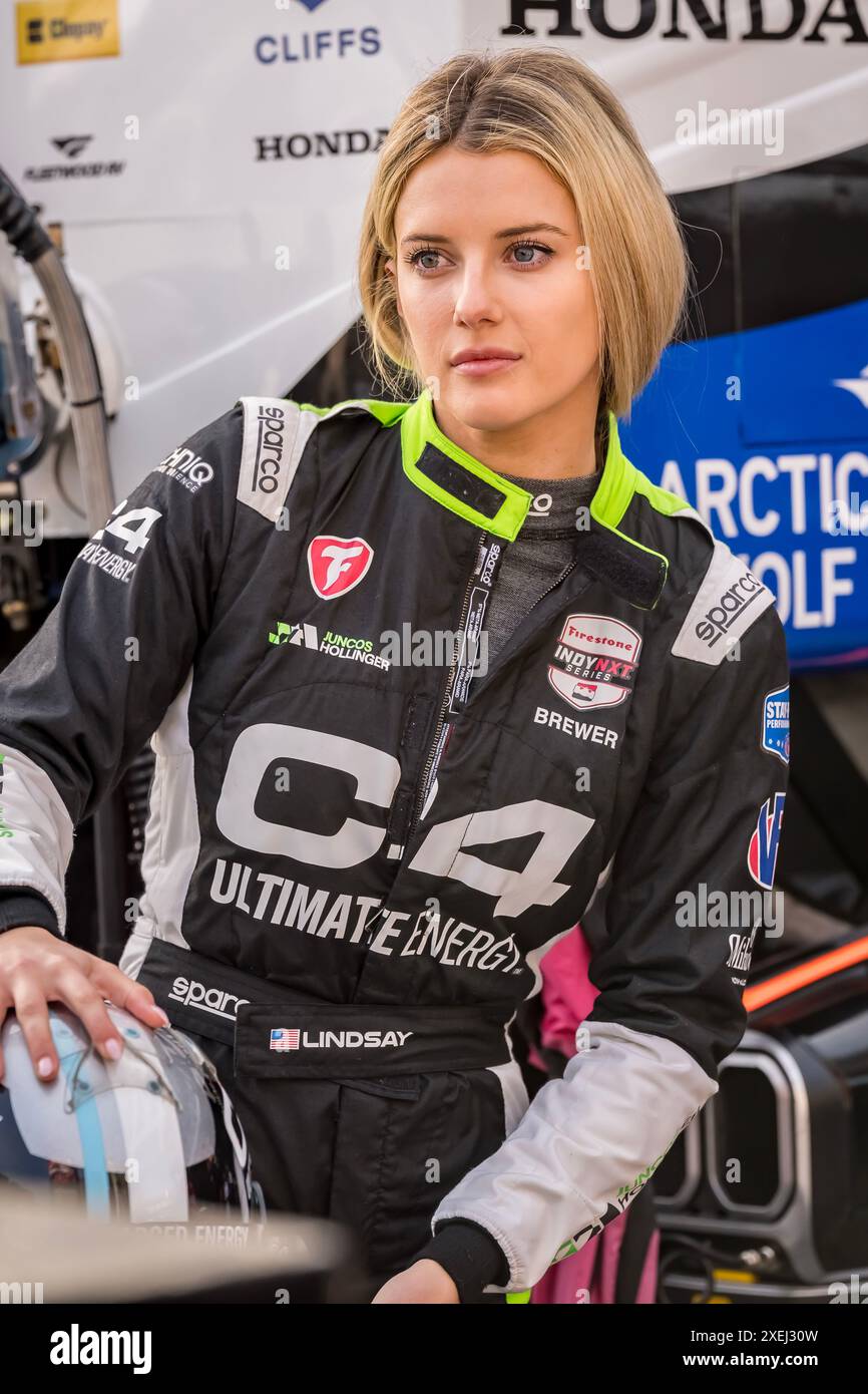 INDY NXT by Firestone: June 01 Detroit Grand Prix Stock Photo - Alamy