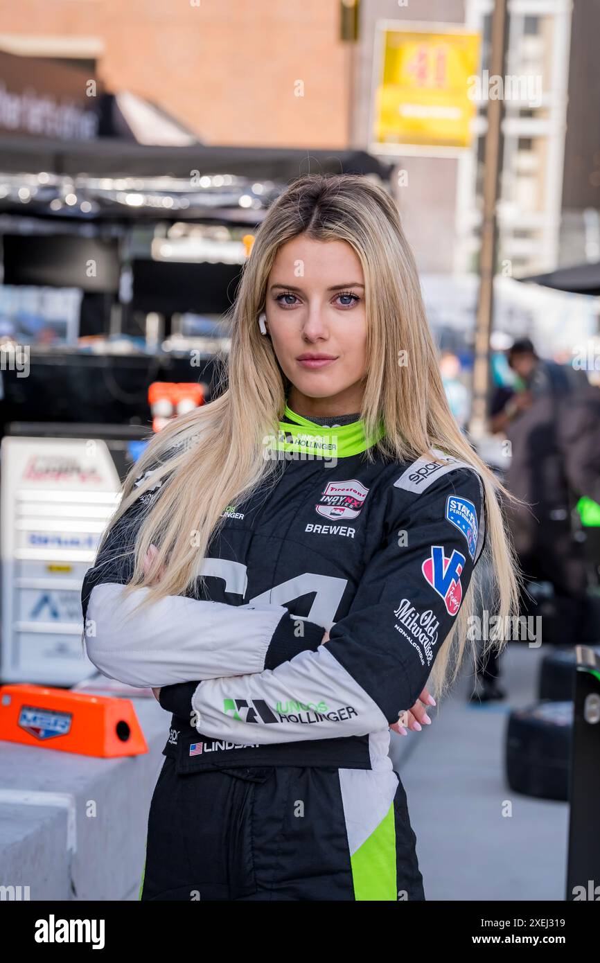 INDY NXT by Firestone: June 01 Detroit Grand Prix Stock Photo - Alamy