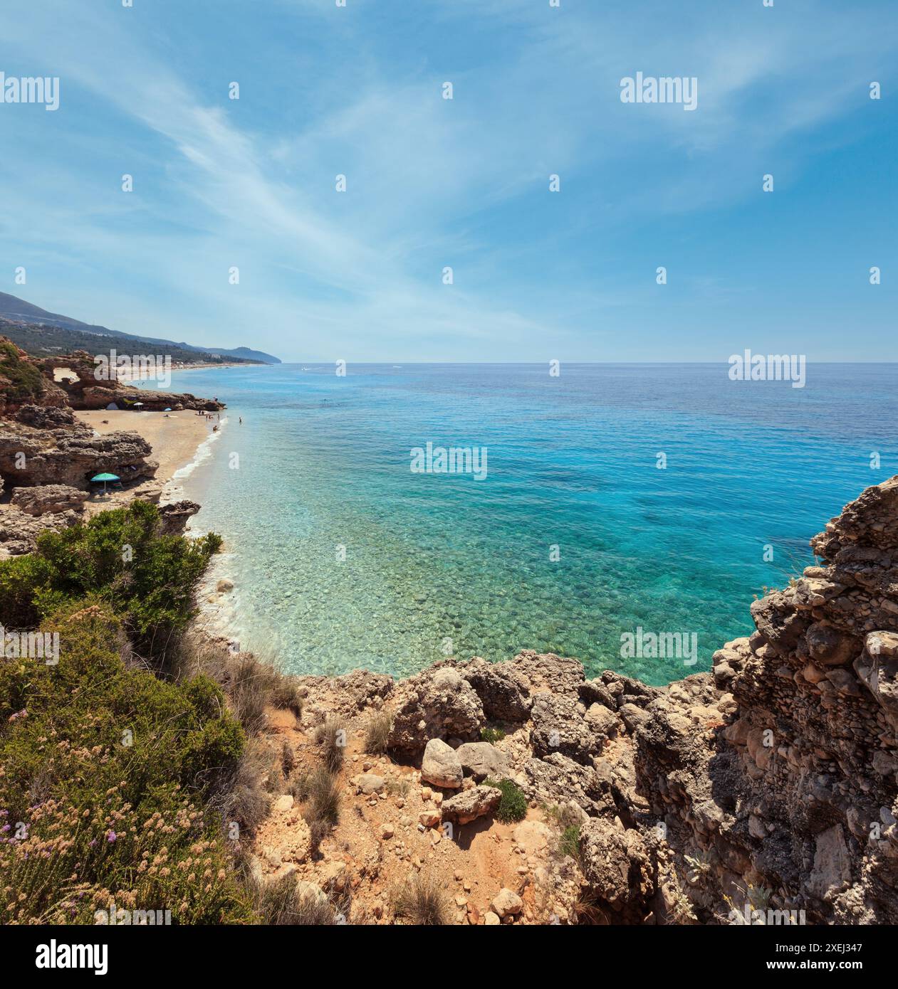 Drymades beach, Albania Stock Photo - Alamy