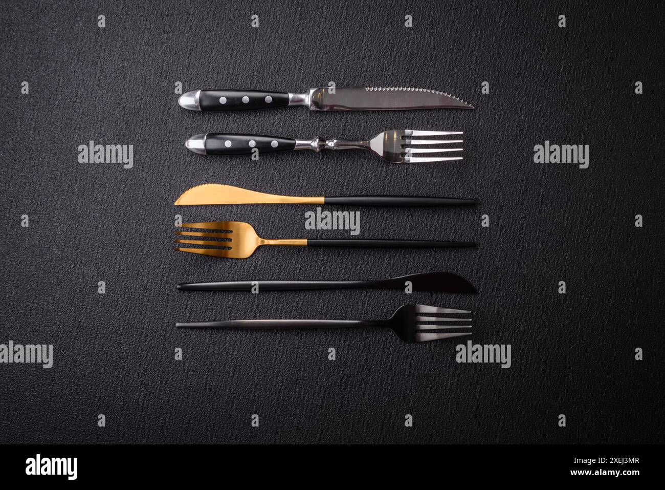 Kitchen fork made steel hi-res stock photography and images - Alamy