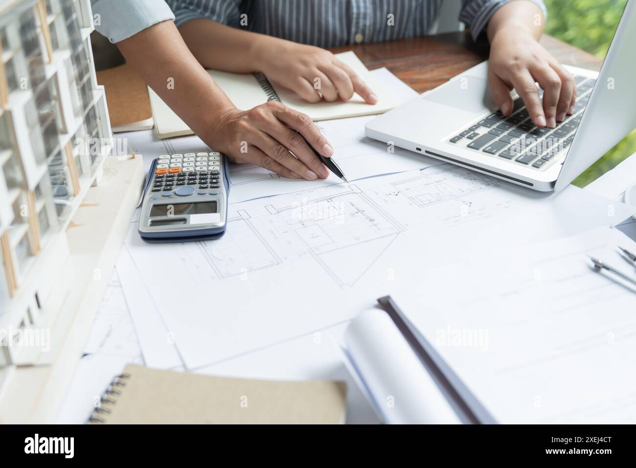 Architecture drawing on architectural Creative project business ...