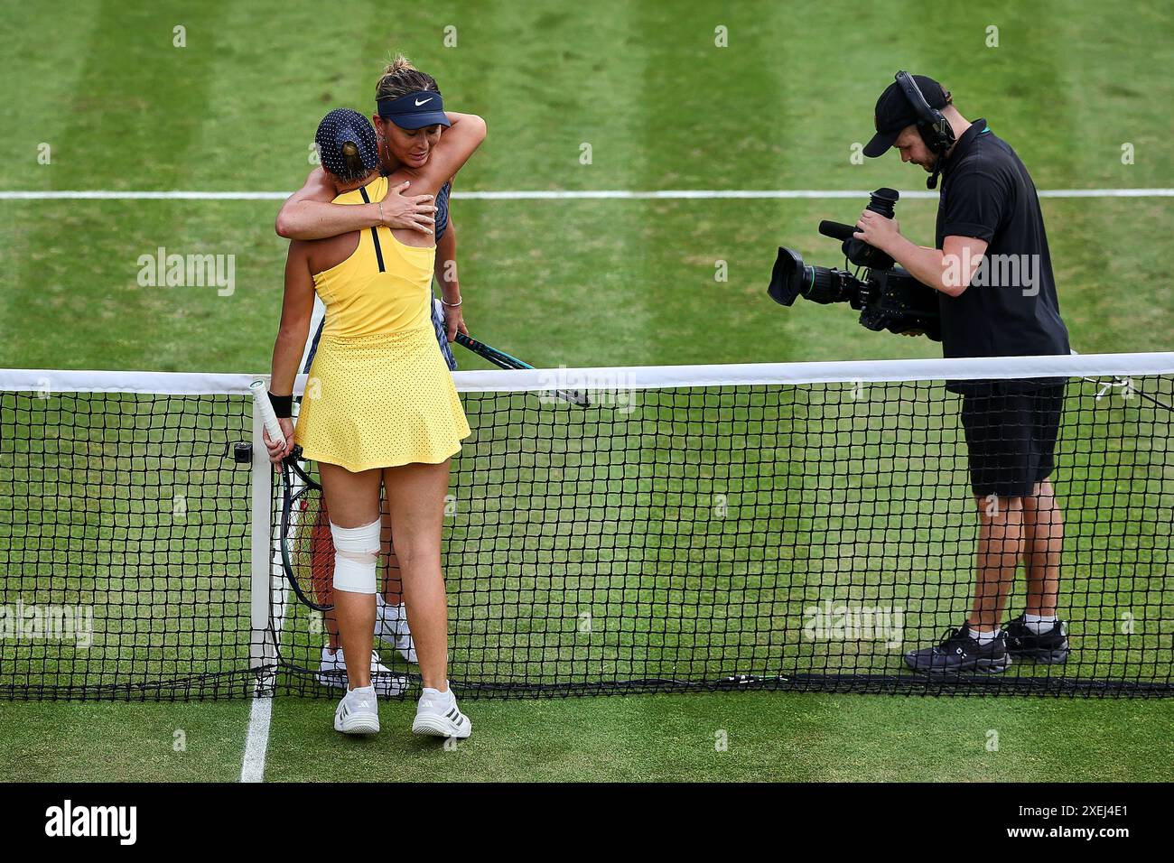 Bad Homburg, Hessen, Germany. 27th June, 2024. Diana Shnaider, Paula ...