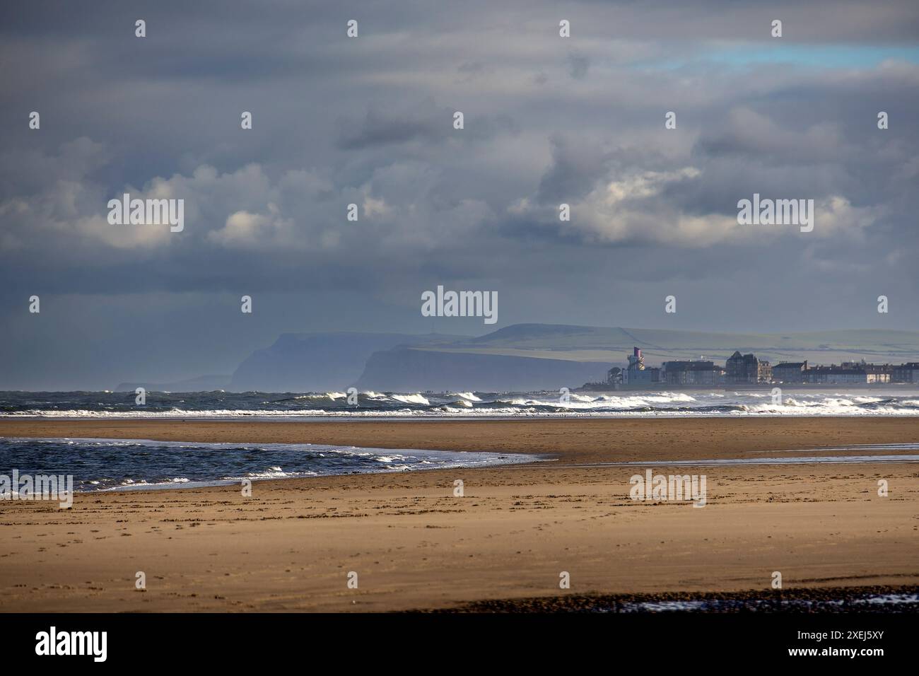 Coatham Beach, Redcar, North Yorkshire Stock Photo - Alamy