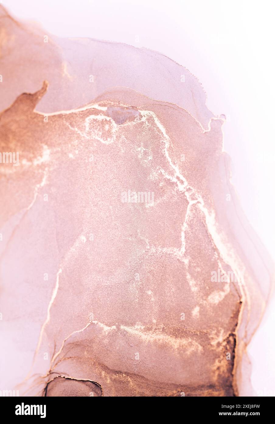 A close-up abstract art image showcasing delicate, flowing lines of ...