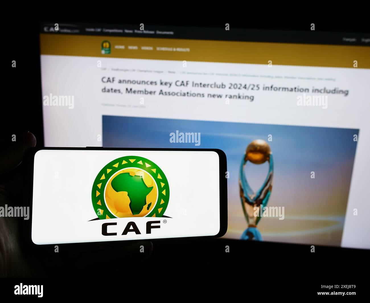 Africaine de football hi-res stock photography and images - Alamy