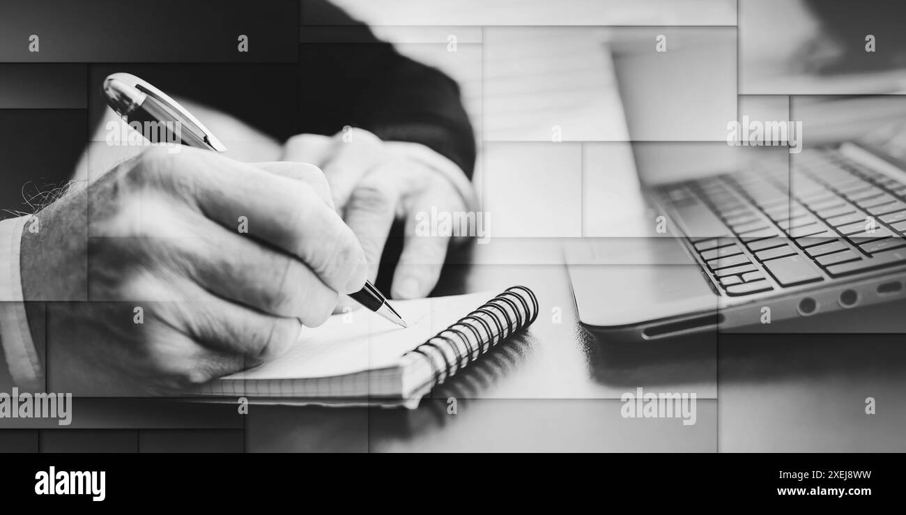 Taking notes Black and White Stock Photos & Images - Alamy