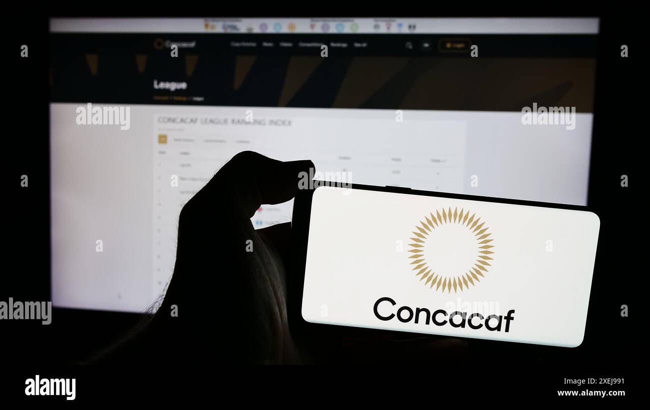 Concacaf nations league logo hi-res stock photography and images - Alamy