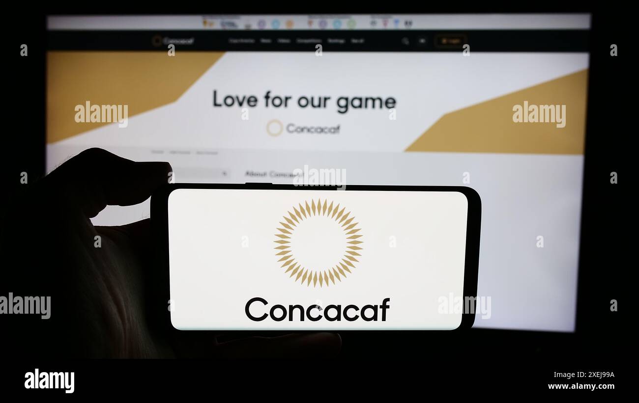 Concacaf nations league logo hi-res stock photography and images - Alamy