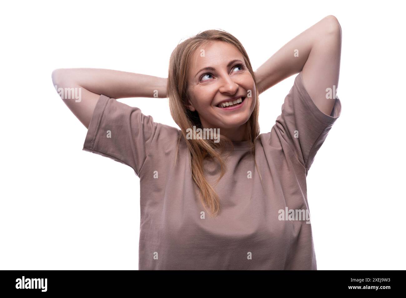 Beautiful 40 year old woman hi-res stock photography and images - Alamy