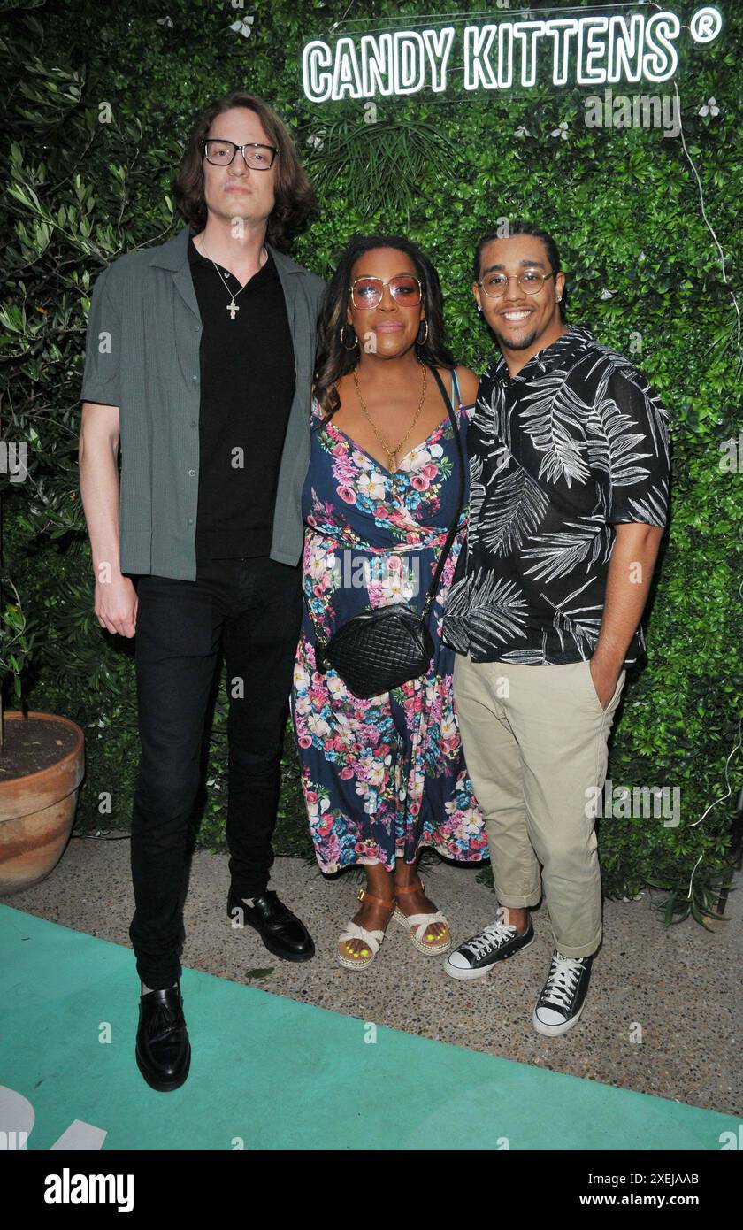 Alison Hammond and friends at the Candy Kittens Candy Day Summer Bash ...