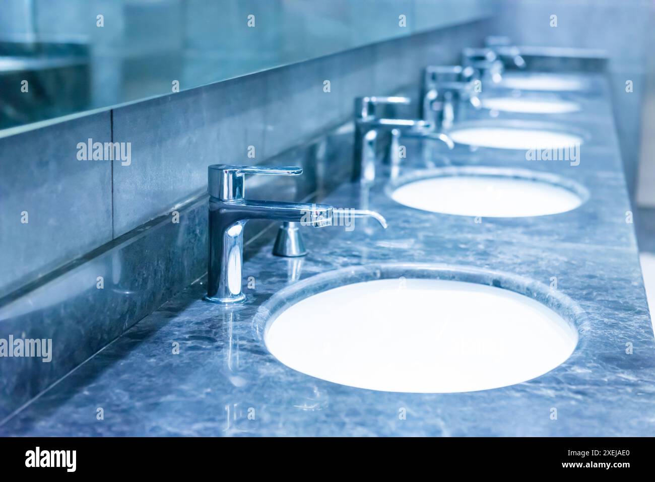 Public bathroom hi-res stock photography and images - Alamy