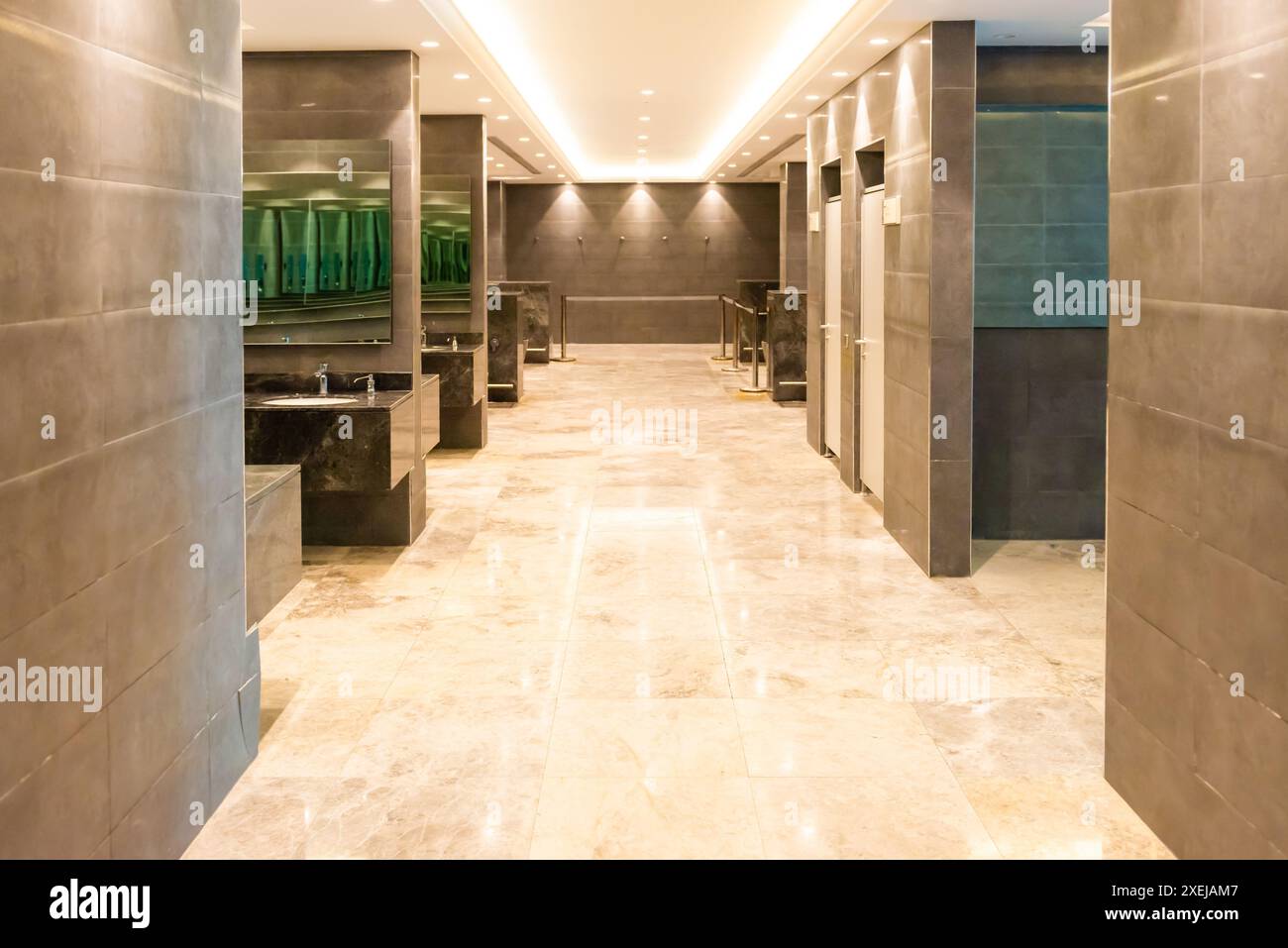 Modern lavatory doors hi-res stock photography and images - Alamy