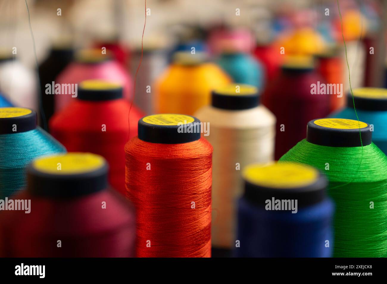 Colorful embroidery thread in hi-res stock photography and images - Alamy