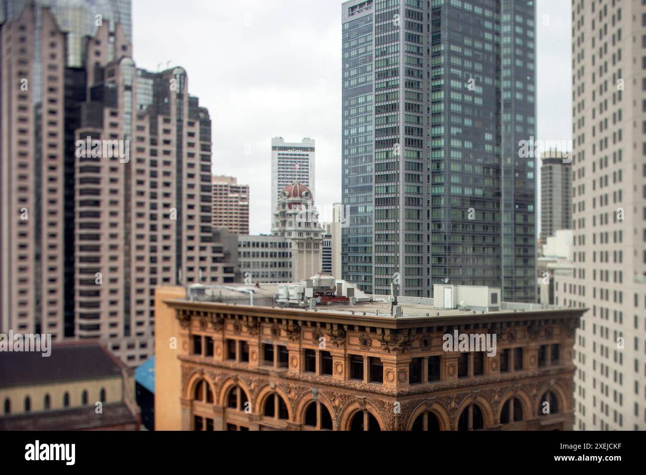 Tilt-shift view of downtown San Francisco Stock Photo - Alamy Tilt-shift view of downtown San Francisco Stock Photo - Alamy