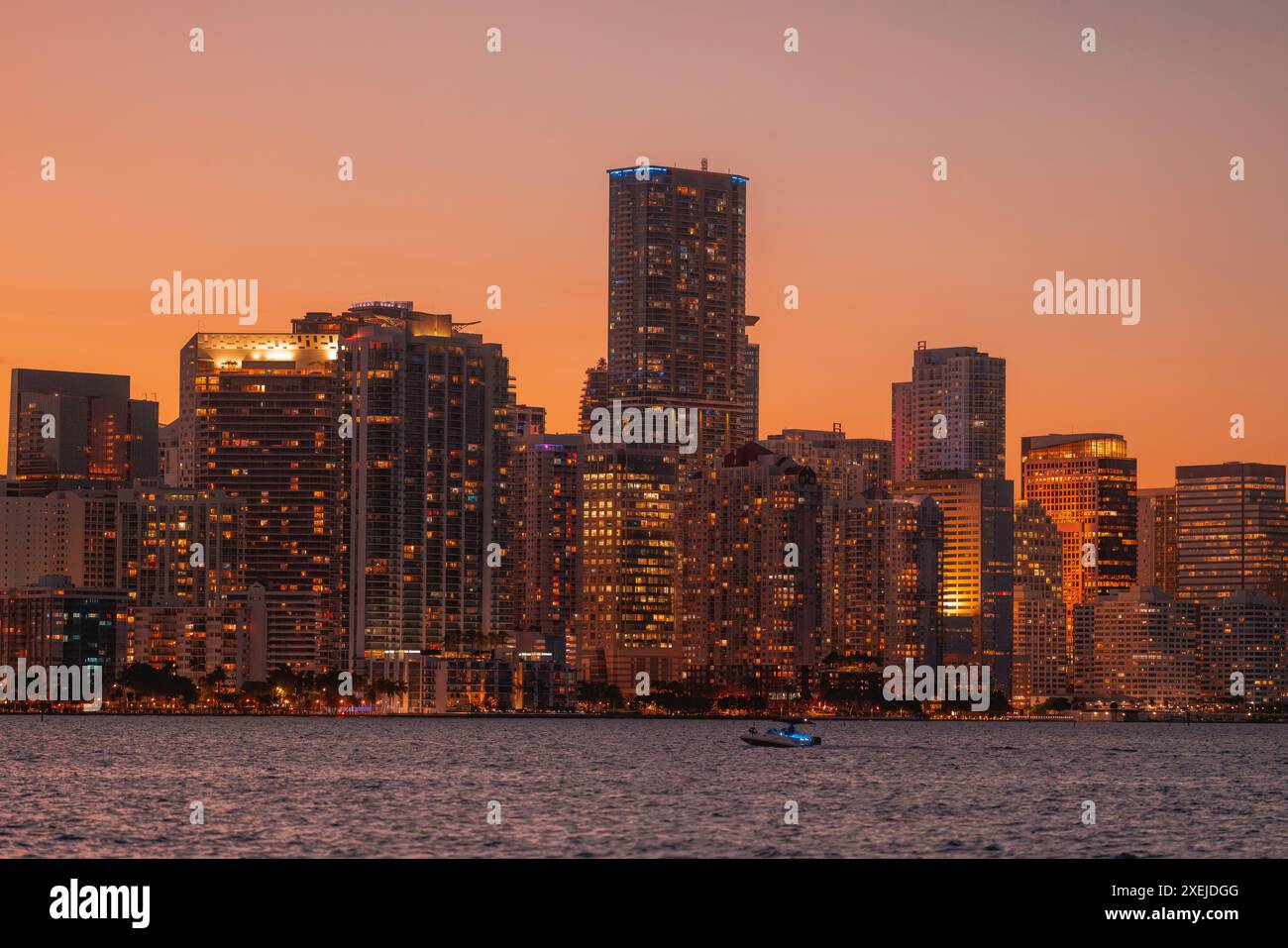 Miami beach downtown urban cityscape hi-res stock photography and ...