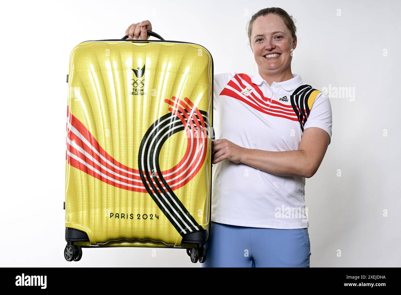 Brussels, Belgium. 28th June, 2024. Manon De Roey pictured during a ...