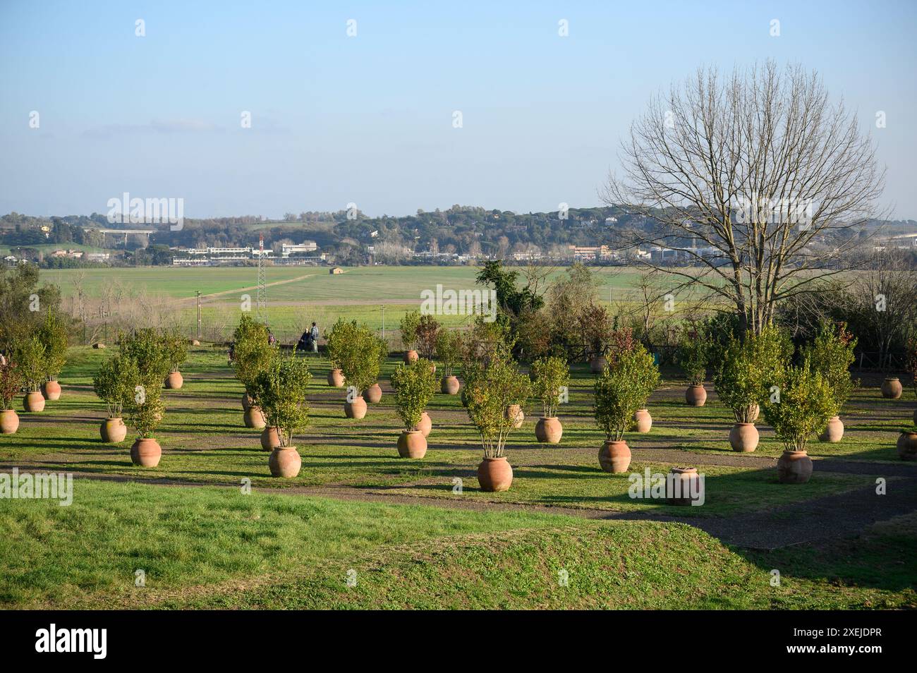 Rome. Italy. Villa di Livia at Prima Porta. Remains of the Villa of ...