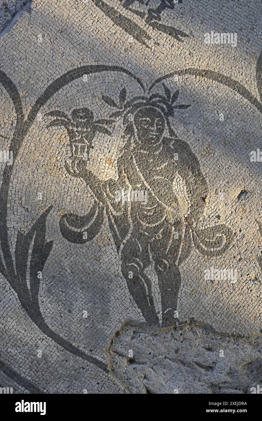 Rome. Italy. Villa di Livia at Prima Porta. Remains of the Villa of ...