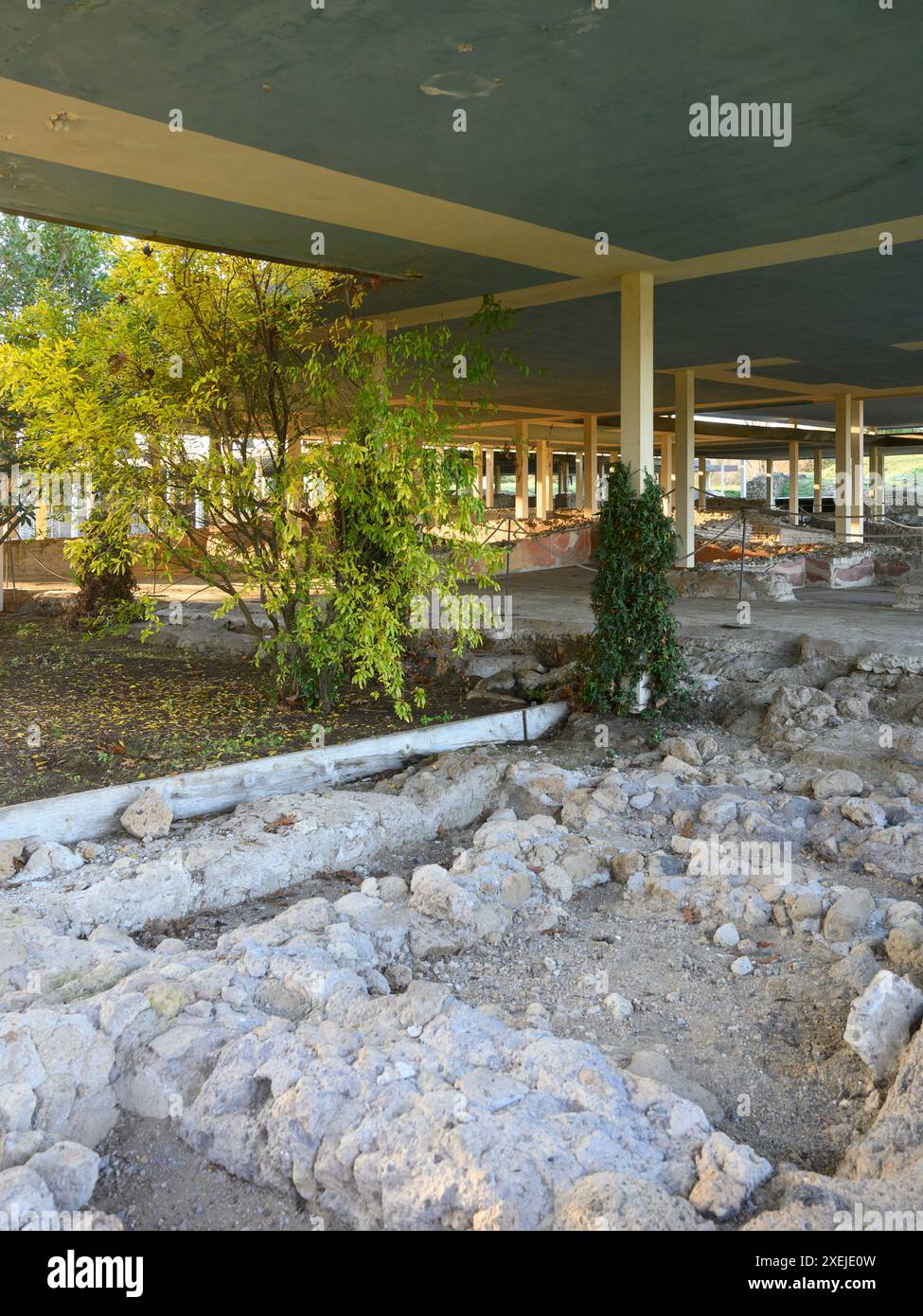 Rome. Italy. Villa di Livia at Prima Porta. Remains of the Villa of ...