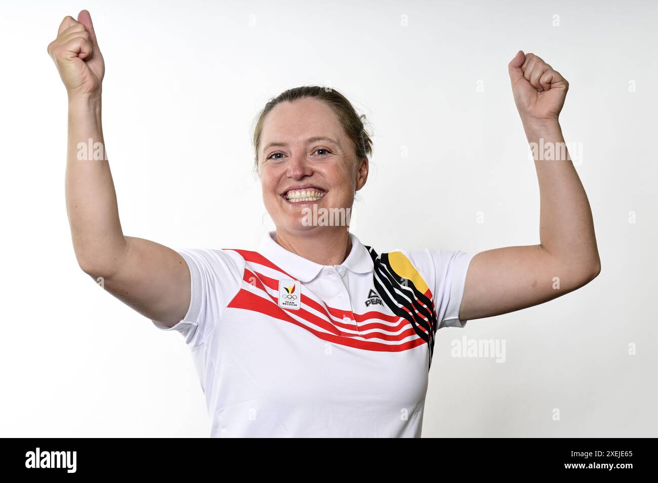 Brussels, Belgium. 28th June, 2024. Manon De Roey pictured during a ...