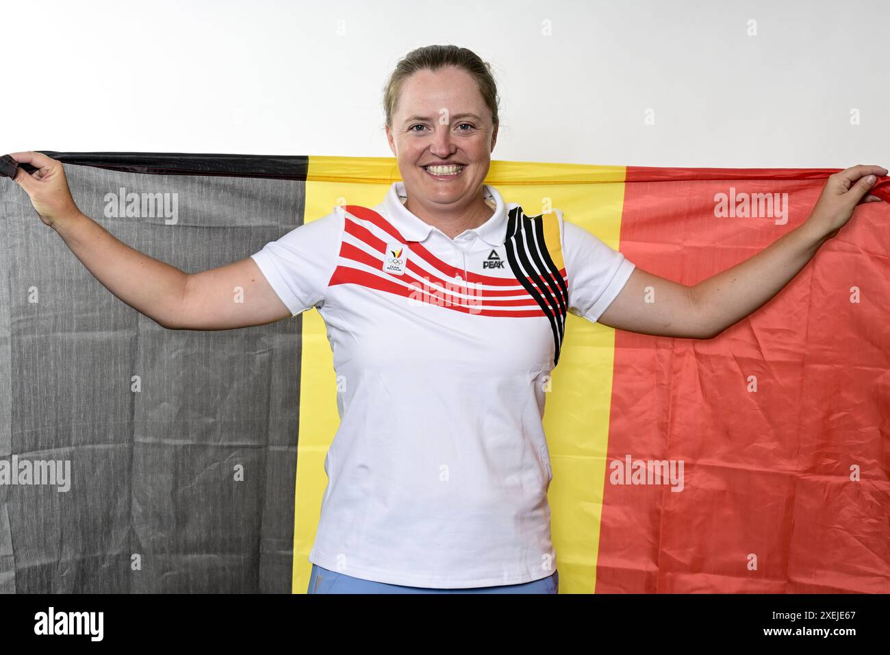 Brussels, Belgium. 28th June, 2024. Manon De Roey pictured during a ...
