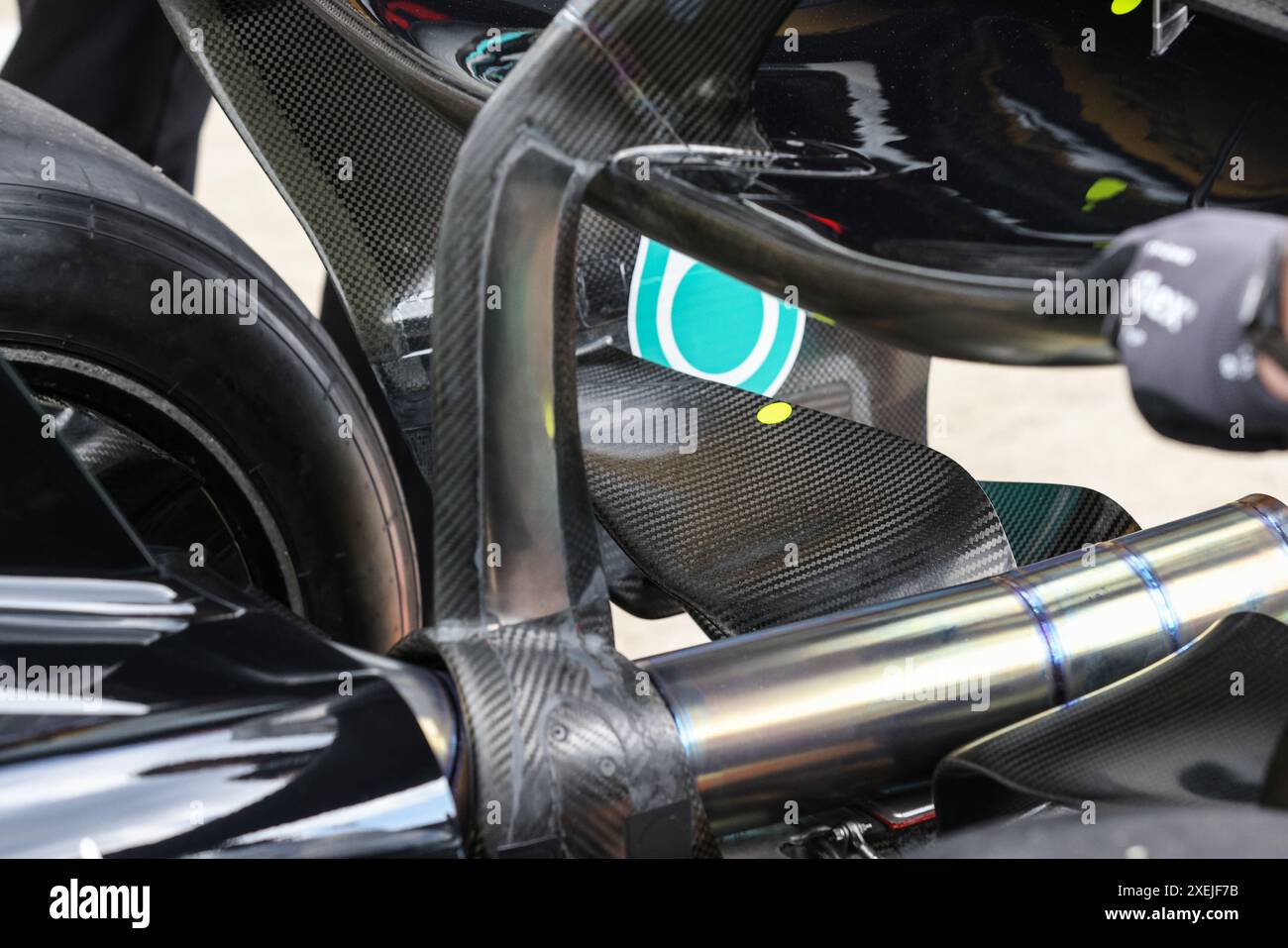 Spielberg, Autriche. 28th June, 2024. Mercedes AMG F1 Team W15 ...