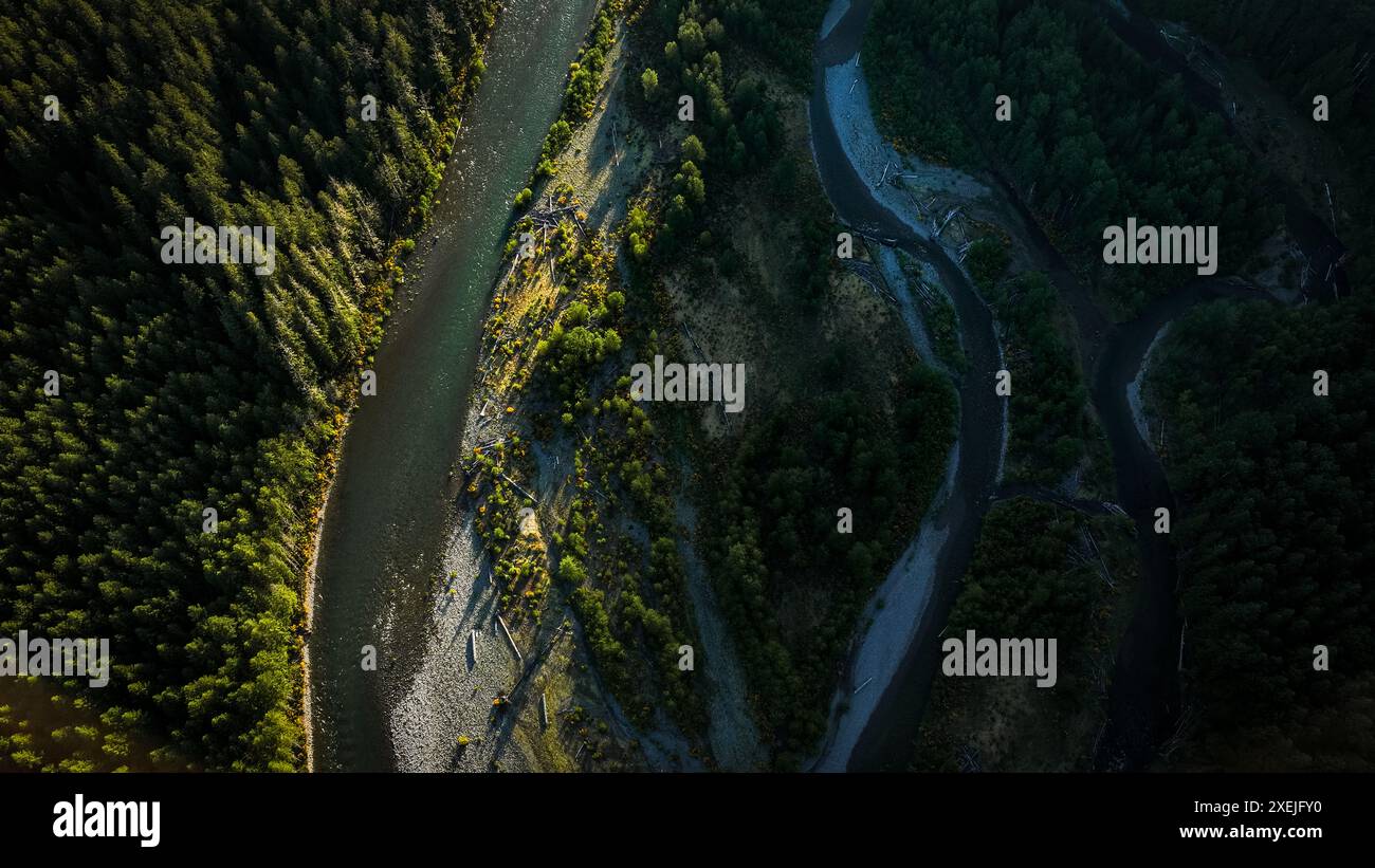 Cowlitz River In Washington PNW Stock Photo - Alamy