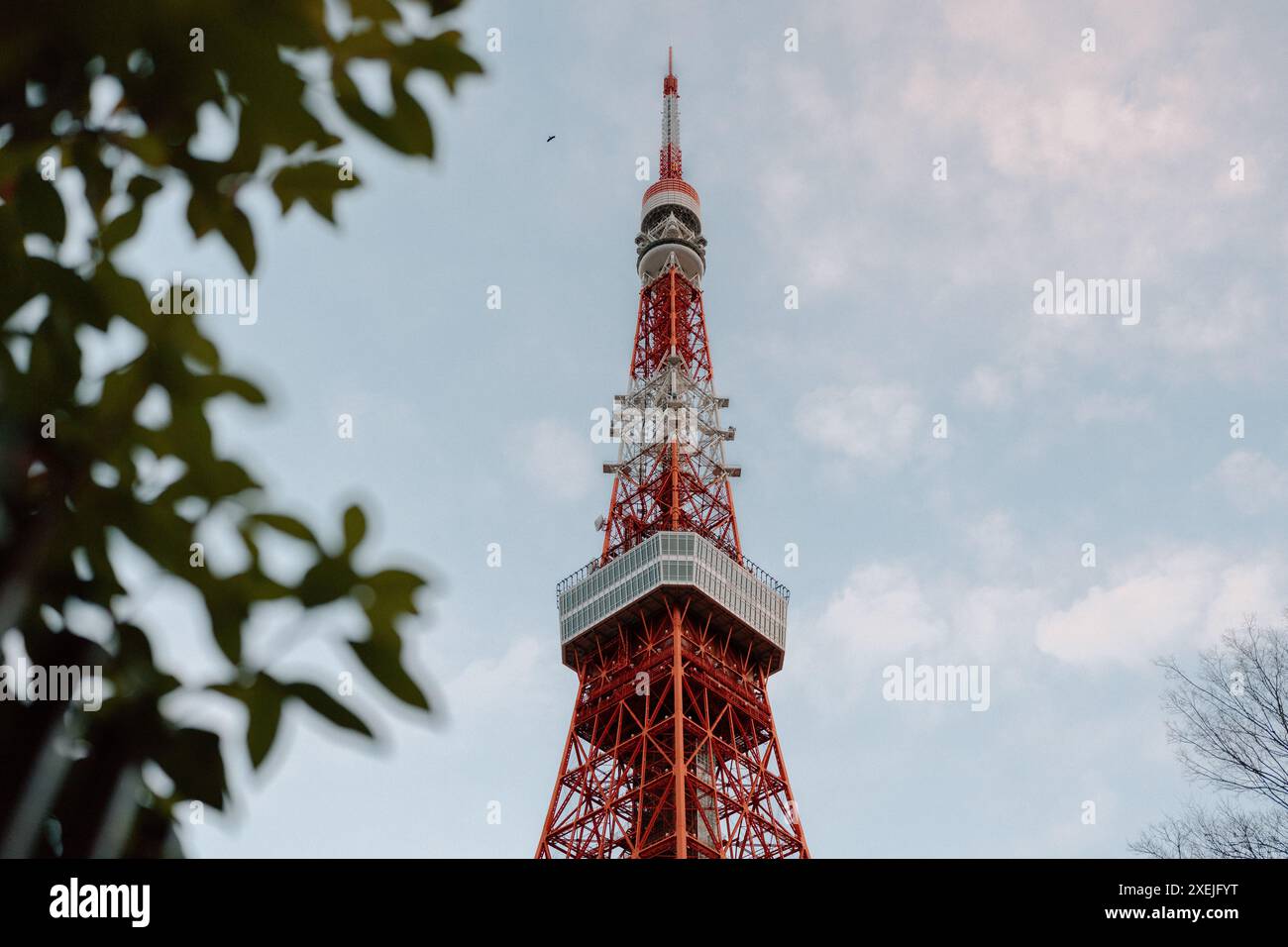 The red iconic tokyo tower hi-res stock photography and images - Alamy