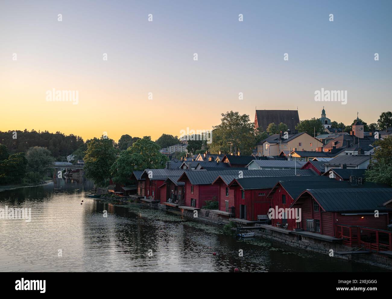 Old town river porvoo uusimaa hi-res stock photography and images - Alamy