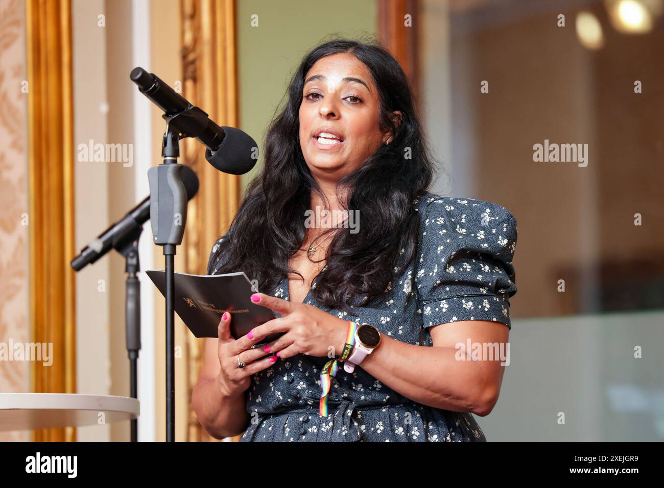 Oslo 20240628. Norwegian Minister for Culture and Equality Lubna ...