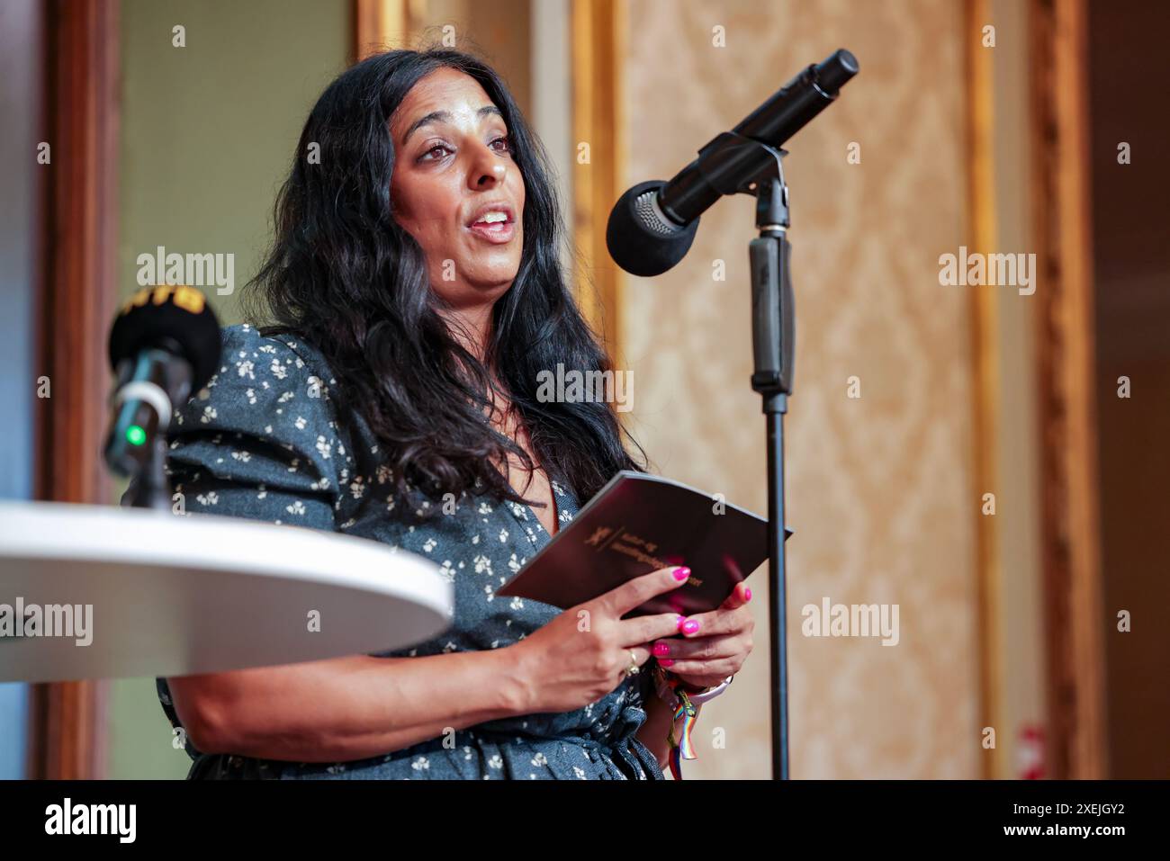 Oslo 20240628. Norwegian Minister for Culture and Equality Lubna ...