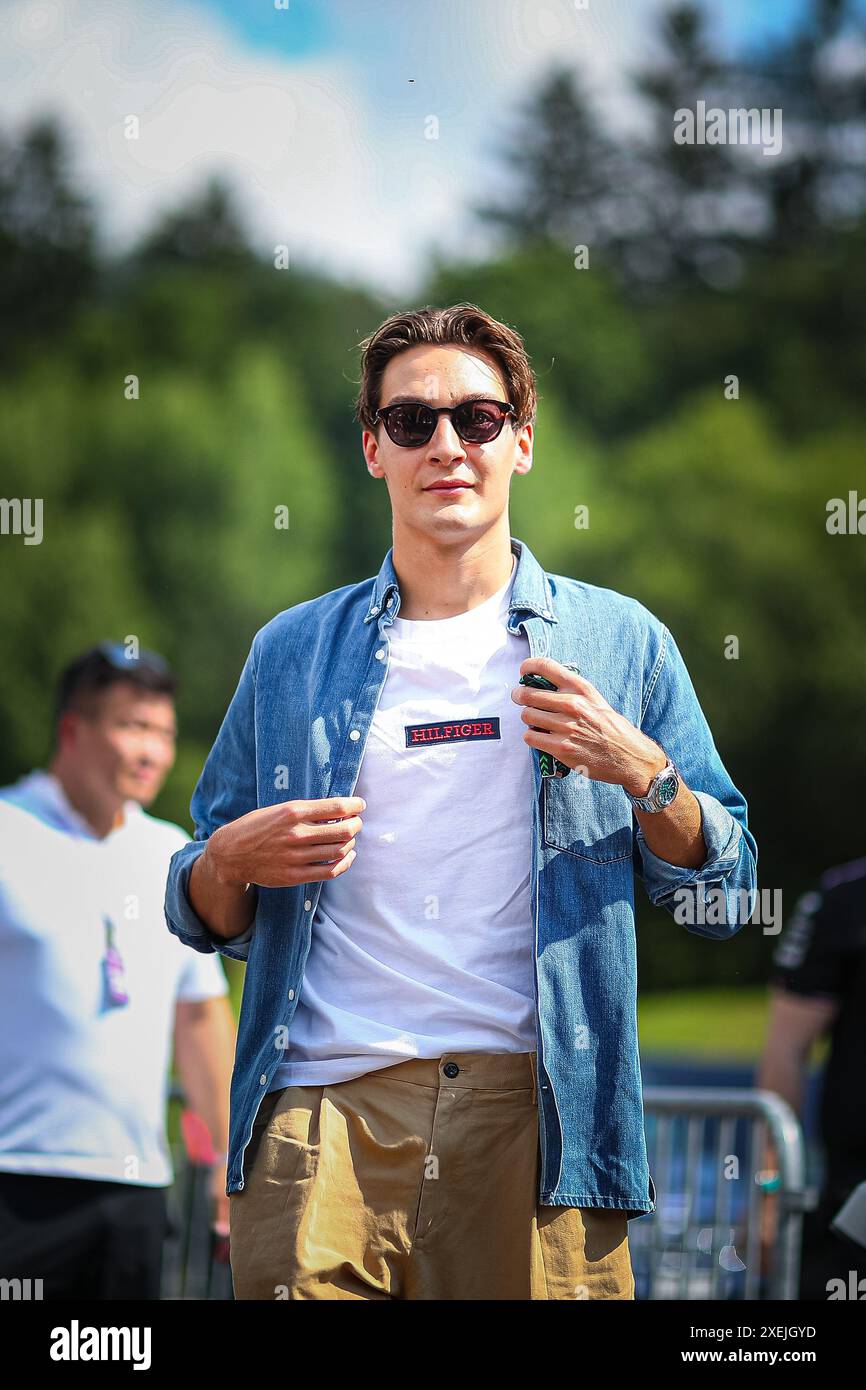 Austria, 28/06/2024, 63 George Russell, (GRB) AMG Mercedes Ineos during ...