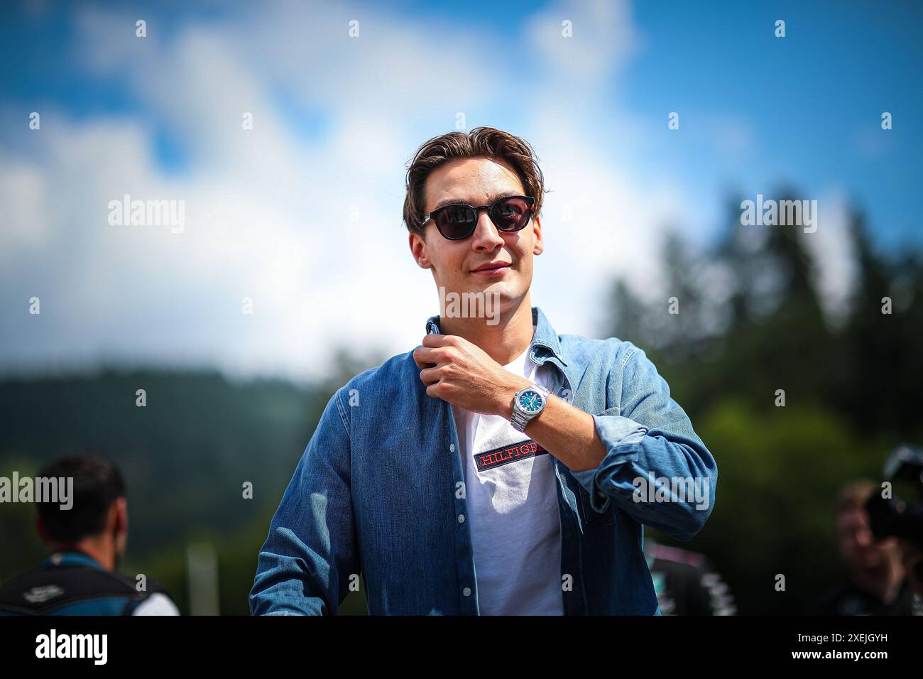 Austria, 28/06/2024, 63 George Russell, (GRB) AMG Mercedes Ineos during ...