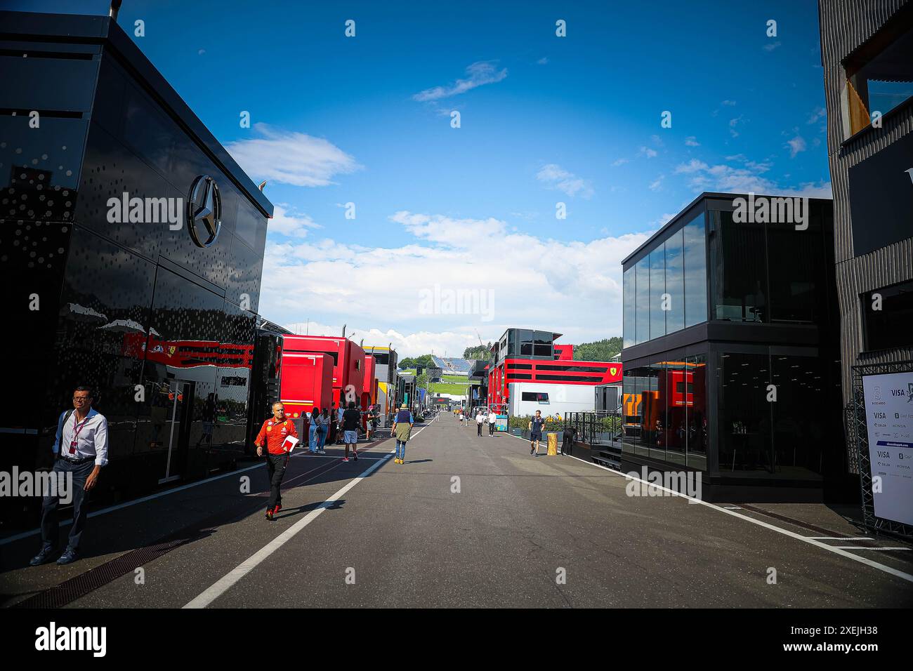 Austria, 28/06/2024, General Paddock view during the Austrian GP, Spielberg 27-30 June 2024 ...