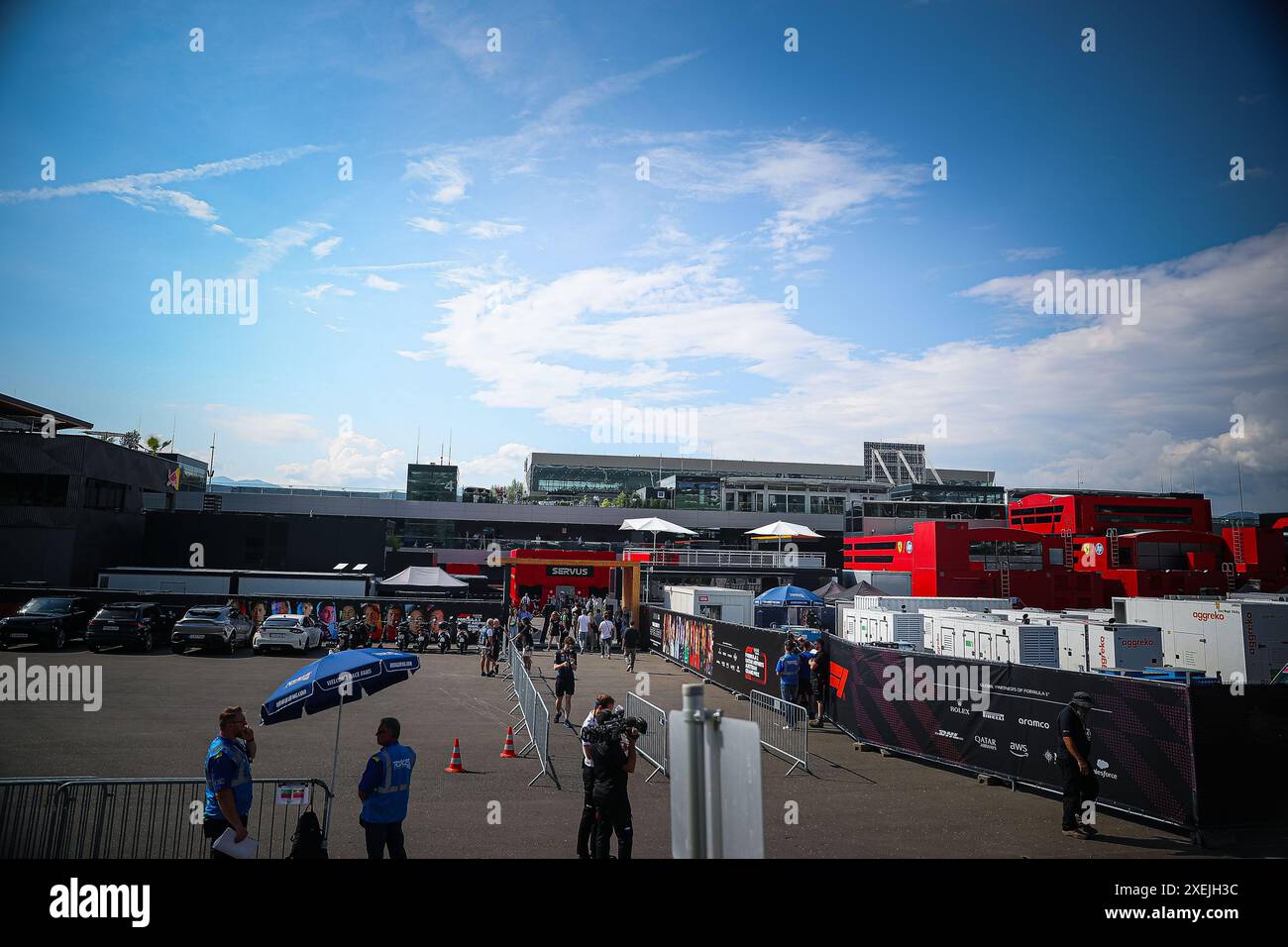 Austria, 28/06/2024, General Paddock view during the Austrian GP, Spielberg 27-30 June 2024 ...