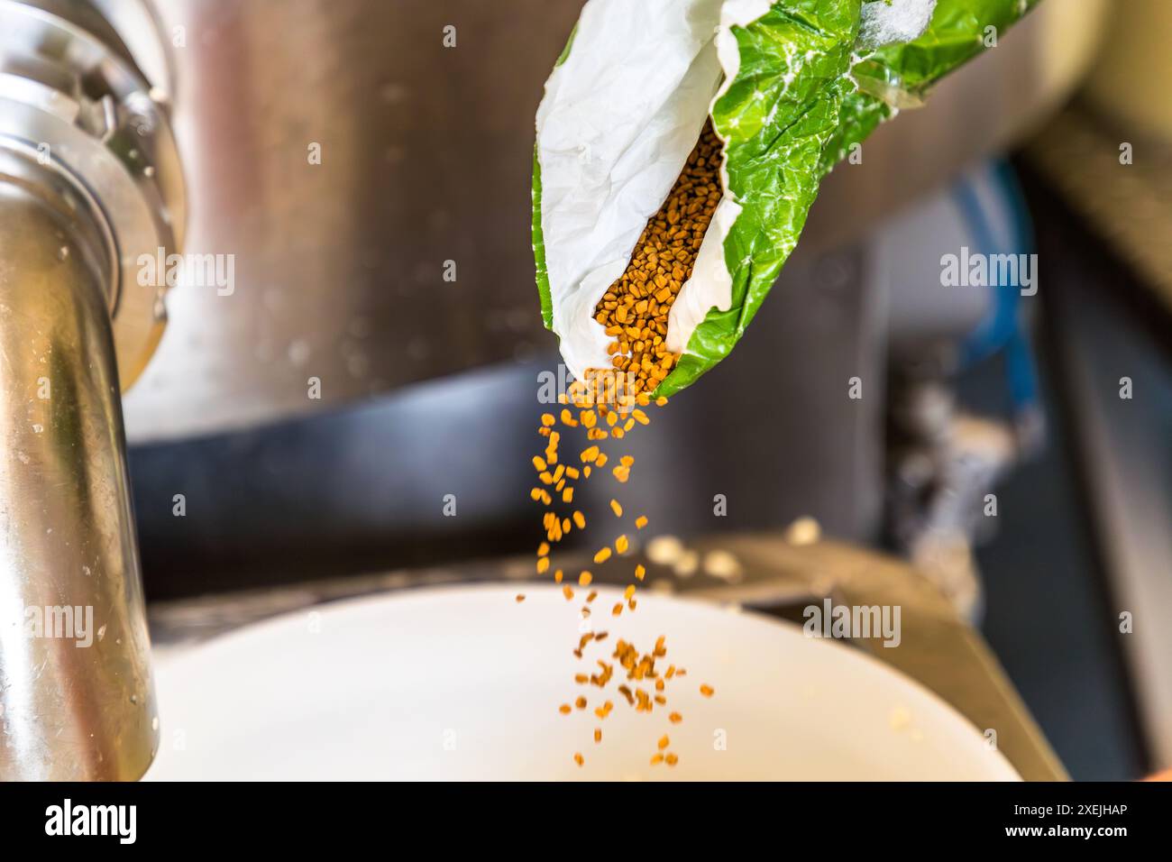 Cheese production in the cheese dairy belonging to the Filzmoosalm ...