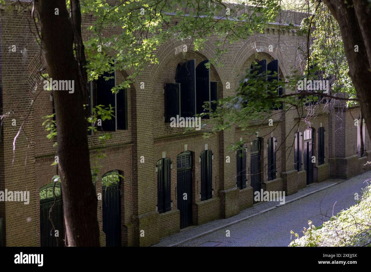 Stronghold historic waterlinie defense structure of Dutch town Naarden ...
