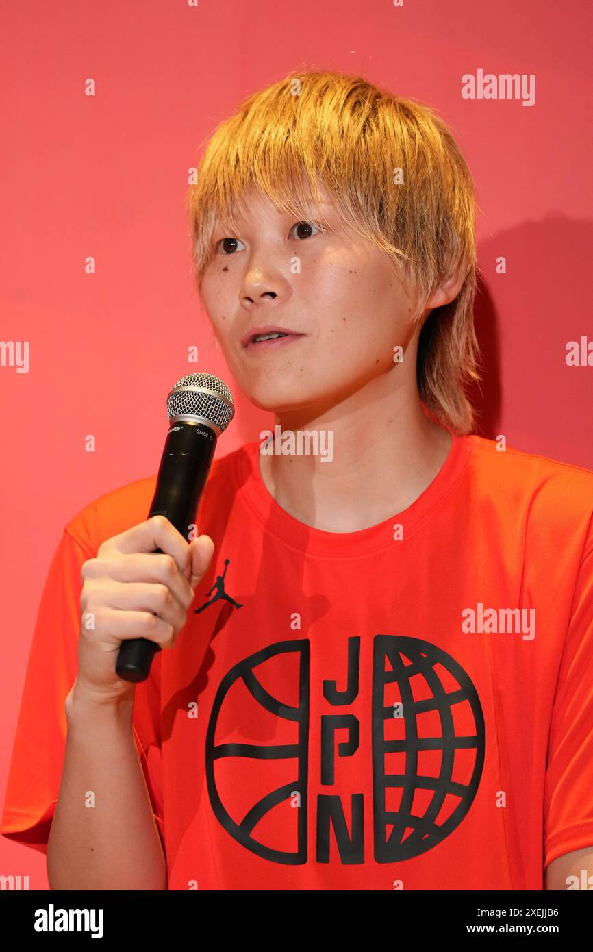 Tokyo, Japan. 28th June, 2024. Maki Takada (JPN) Basketball : Japan ...