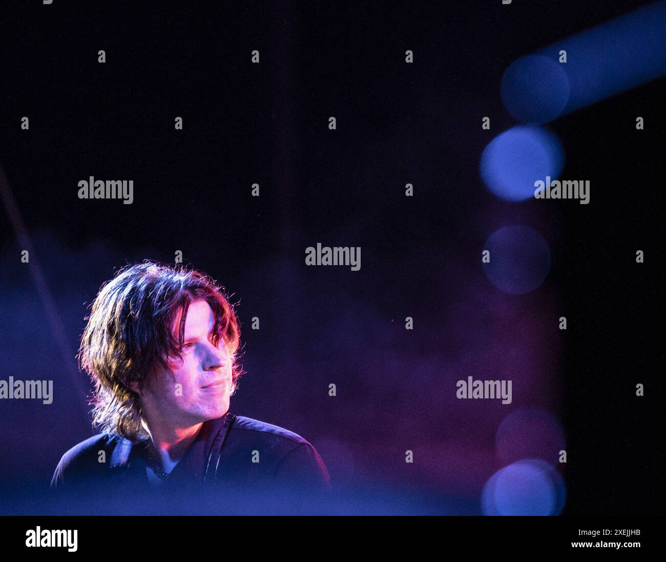 Linz, Austria. 27/06/2024, The band "Kings of Leon" during concert on ...