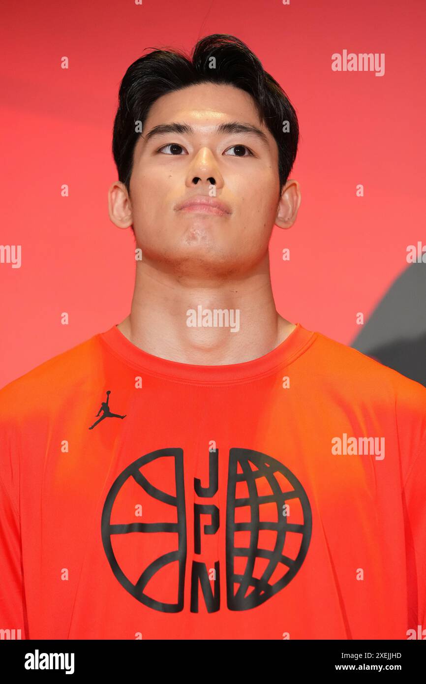 Tokyo, Japan. 28th June, 2024. Ren Kanechika (JPN) Basketball : Japan ...